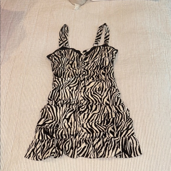Isabelle’S Cabinet | Dresses | Isabelles Cabinet Zebra Mini Dress ...